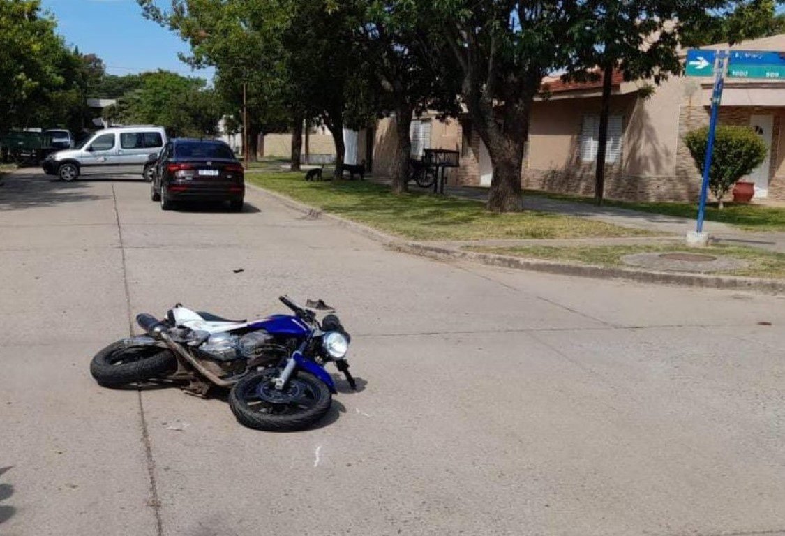 Suardi Accidente Entre Una Moto Y Un Auto
