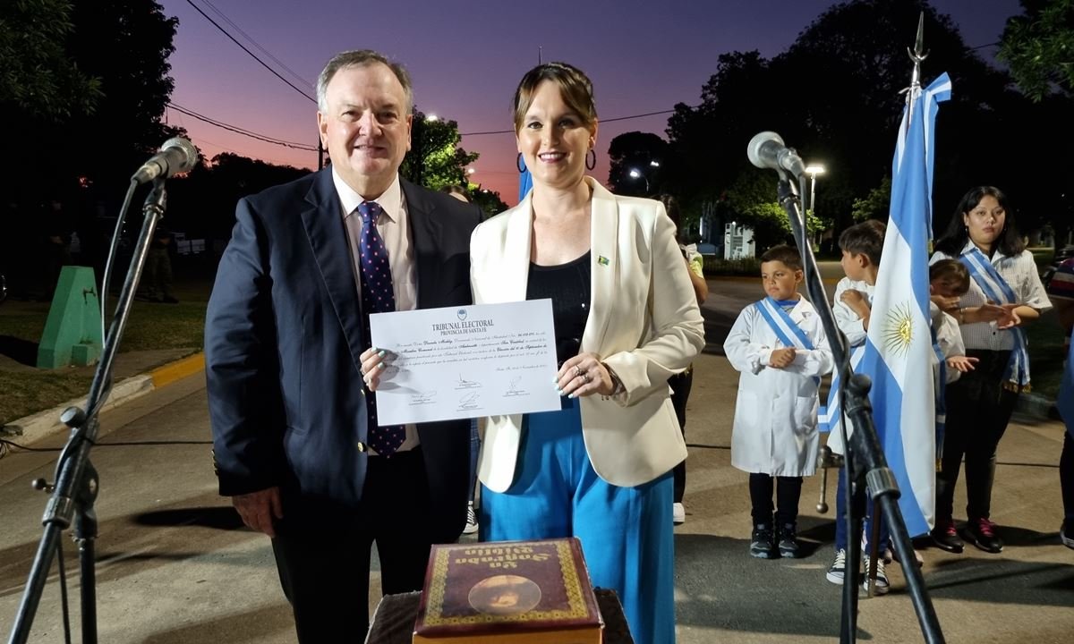 Dianela Michlig asume su segundo mandato al frente de la Comuna de ...