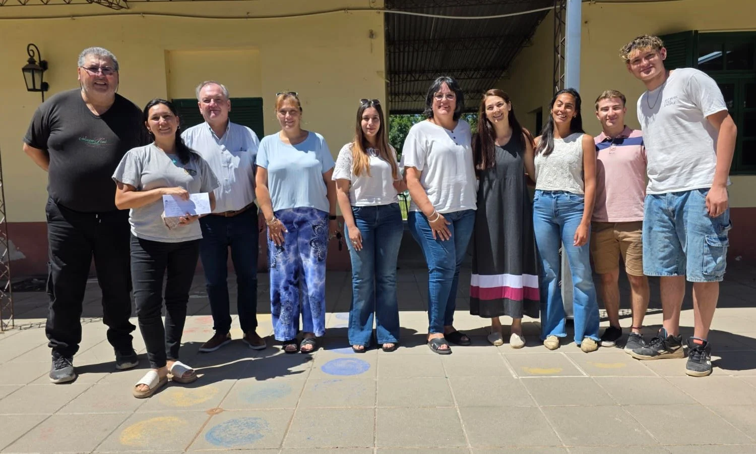 El senador Michlig visitó las localidades de Soledad y Ñanducita en ...